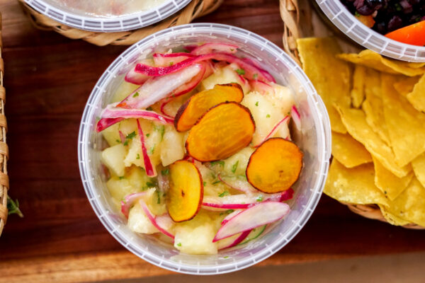 Ceviche de yuca – Cuquita Cookita
